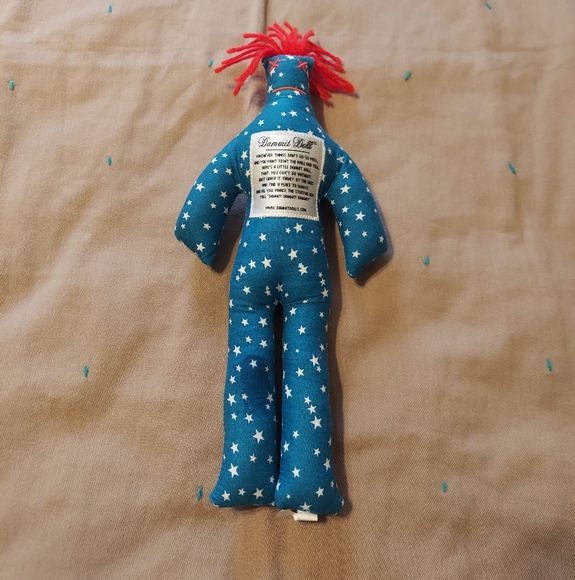 Dammit Doll | Toys | Dammit Doll Blue With Star Patterns | Poshmark